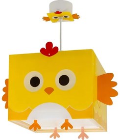 Dalber 64642 - Dětský lustr LITTLE CHICKEN 1xE27/15W/230V