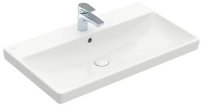 Villeroy & Boch Villeroy &amp; Boch AVENTO - Umyvadlo, 800x470x165 mm, s přepadem, bílá Alpin CeramicPlus 415680R1