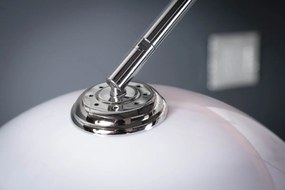 Designová stojanová lampa Arch bílá