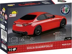 COBI 24604 Alfa Romeo Giulia Quadrifoglio / 90  kostek / 1:35 / od 6 l