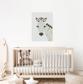 Dětský obraz - Geometrická Zebra 50 x 40 cm