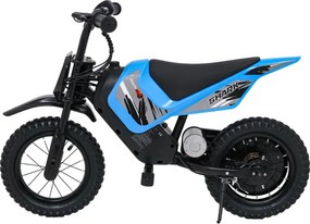 Elektrická motorka SHARK modrá
