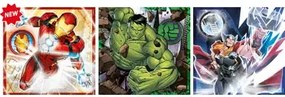 Clementoni PUZZLE Avengers / 3x48 dílků / od 5 let
