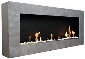 BIO FLAME biokrb Easy M Close Imitace Beton 90x40 cm