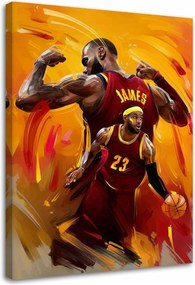 Obraz na plátně, LeBron James 60x90