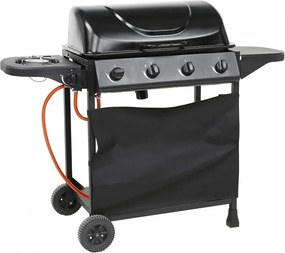Grill Master Čtyřhořákový plynový gril WM-094060 černý