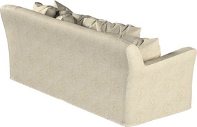 Potah na pohovku IKEA  Tomelilla 3-místná nerozkládací barva béžová látka lesklé, pletený vzor, vzorované