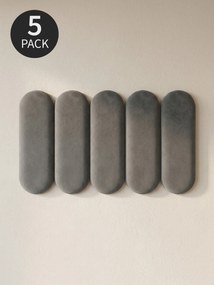 Sinsay - Čalouněné stěnové panely 5 pack - šedá