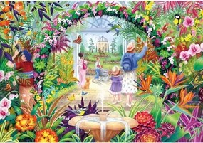 GIBSONS Puzzle Botanická zahrada / 500 dílků / 49x34 cm