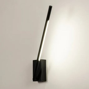 Nástěnné minimalistické LED svítidlo Grado Black