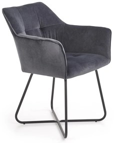 ImportWorld Jídelní židle K377, šedá