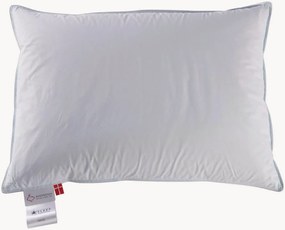 Tříkomorový polštář z peří pro spáče na zádech a na boku Breeze, měkký
