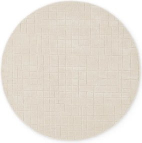 Béžový vlněný kulatý koberec ø 160 cm Kenso – Villeroy&amp;Boch