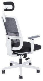 Canto SP kancelářská židle s podhlavníkem bílá
