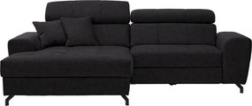 XXXLutz ROHOVÁ SEDAČKA, textil, barvy grafitu Carryhome - Sedací soupravy - 000812004407