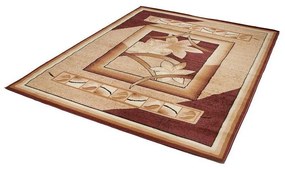 Kusový koberec PP Foglio hnědý 180x250cm