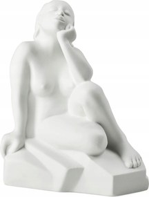Kähler Moments Of Being Dekorativní figurka z porcelánu Bílá Silent