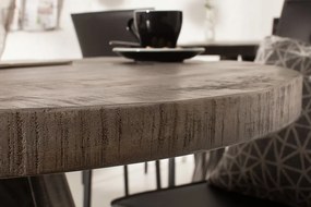 Jídelní stůl THOR 80 cm Dekorhome Přírodní dřevo