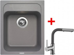 Sinks CLASSIC 400 Titanium+ENIGMA S GR CL40072ENSGR72