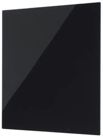 Bi-Office Skleněná magnetická tabule na zeď, 480 x 480 mm, černá