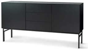 Černá nízká komoda 180x89 cm Edge by Hammel - Hammel Furniture