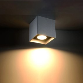 Sollux Lighting Stropní svítidlo QUAD 1 šedé