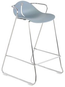 Grospol Mariquita 78 barová židle polypropylen šedá