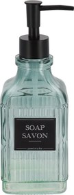 Dávkovač mýdla Savon, modrá/s černými prvky, 500 ml