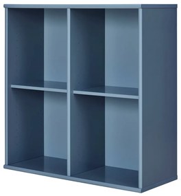 Modrá závěsná knihovna 70x70 cm Mistral – Hammel Furniture