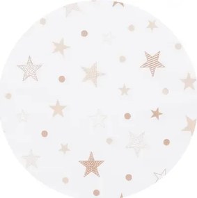 CHIPOLINO Skládací matrace 120x60 cm White,beige stars