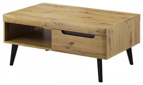 Konferenční stolek NORDI NL107 Piaski 107/46/67 Piaski barevné provedení: dub artisan