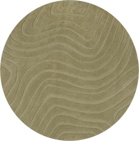 XXXLutz VLNĚNÝ KOBEREC, 160/160 cm zelená Flair Rugs - Online Only koberce & rohožky - 003165044602