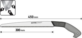 Pilka na větve 300mm EXTOL CRAFT