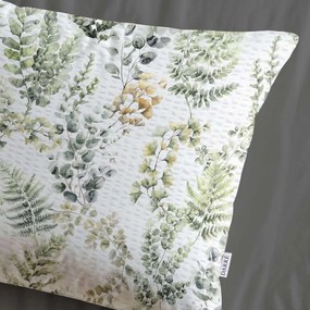 Krepové perkálové prodloužené povlečení Vůně listů Velikost: 140 x 220 + 70 x 90