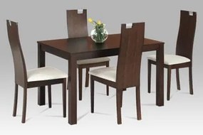 Autronic Dřevěný jídelní stůl Jídelní stůl 120x75 cm, barva ořech (BT-6957 WAL)