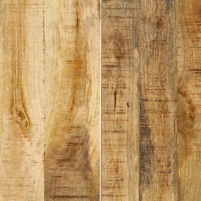 vidaXL Jídelní stůl 160 x 80 x 75 cm masivní mangovníkové dřevo [247417] Barva: Černá