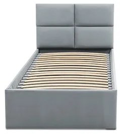 Čalouněná postel MONOS bez matrace rozměr 90x200 cm Namořnická modrá