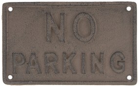 Cedulka No parking - 19*12*0.5 cm