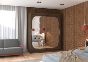 ADRK Furniture Posuvná skříň s zrcadlem ARIZONA 180 ADRK-SW-ARI-CH-180