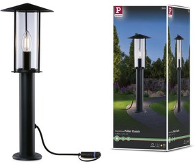 Paulmann 94322 Plug&Shine, venkovní sloupkové svítidlo 2W LED, antracit, výška 50cm, IP44