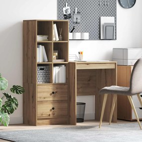 Stůl Artisanový dub 105,5 x 50 x 127 cm 2 ks 3337344