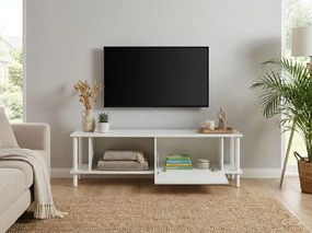 TV stolek PARIS 150 cm, bílá