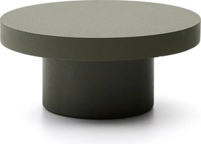 Betonový kulatý zahradní konferenční stolek ø 66 cm Aiguablava – Kave Home
