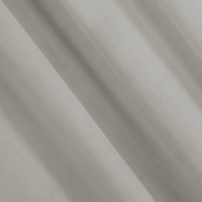 ZATEMŇOVACÍ ZÁVĚS NA KROUŽCÍCH MILO 140X250 CM ŠEDÁ