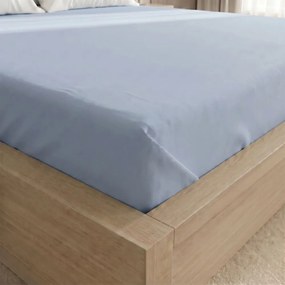 Kvalitex Bavlněné prostěradlo modré 150x230cm 150x230cm