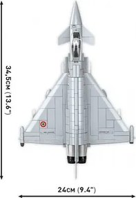 COBI 5849 Víceúčelový stíhací letoun Eurofighter TYPHOON / 1:48 / 642