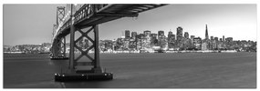 Obraz na plátně - San Francisco - panoráma 5923ČA (105x35 cm)