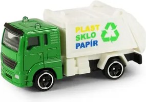 RAPPA Popelářské auto 7 cm / Kov, plast / Volný chod