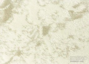 Breno Kusový koberec TALAS 0314A white, 70x140 cm, Vícebarevné/Béžová