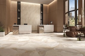 Dlažba Bottega Blend Almond 80x80 Nat. Rett. (B71421)